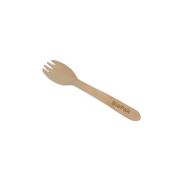 16cm Wooden Sporks (Biopak)