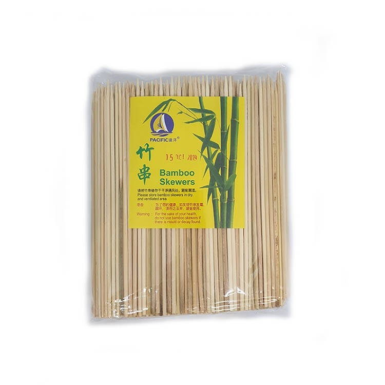 6″吋 Bamboo Skewer ( 150 x 2.5mm )( 500g x 24pkt / 12kg)