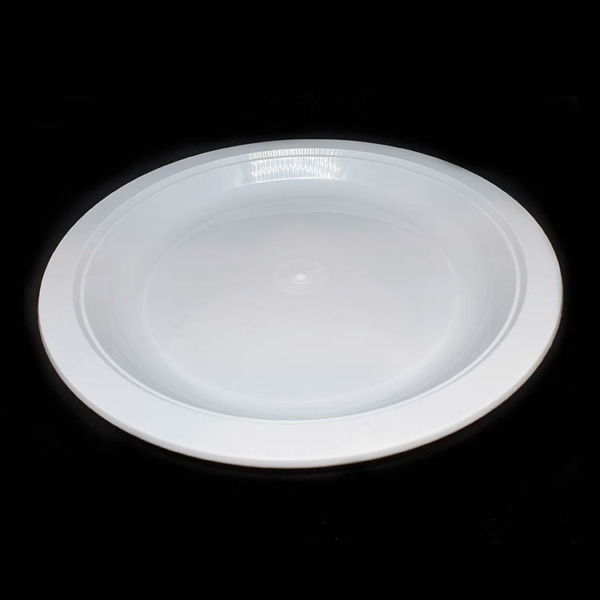 MS 260P 10″ Plastic Plate (White)