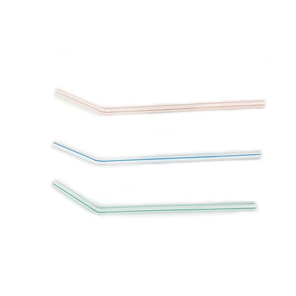 Flexible Straw (Assorted colour)